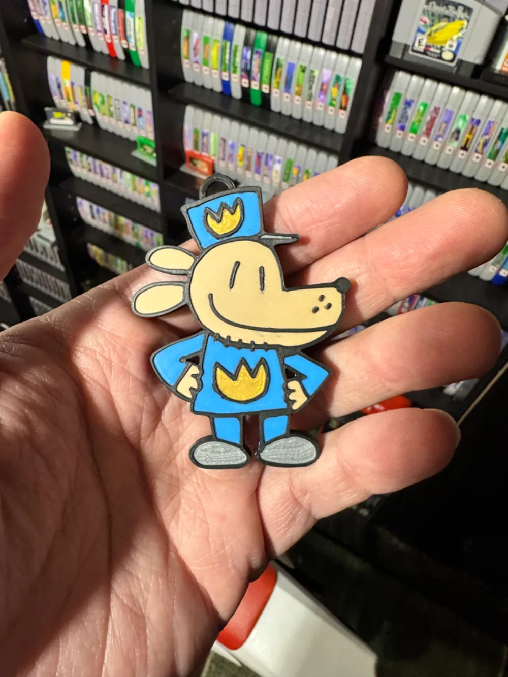 Dogman Keychain by Jeffylou87 - MakerWorld