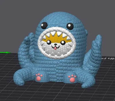 Crochet Octo-Shiba (shiba inu dog octopus costume) by VRsculpts ...