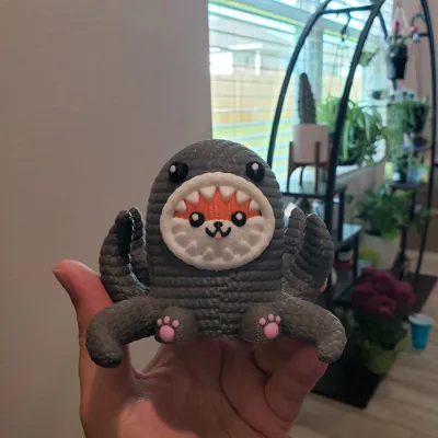 Crochet Octo-Shiba (shiba inu dog octopus costume) by VRsculpts ...