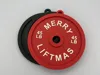 Merry Liftmas Weight Plates Christmas Ornament by Daniel - MakerWorld