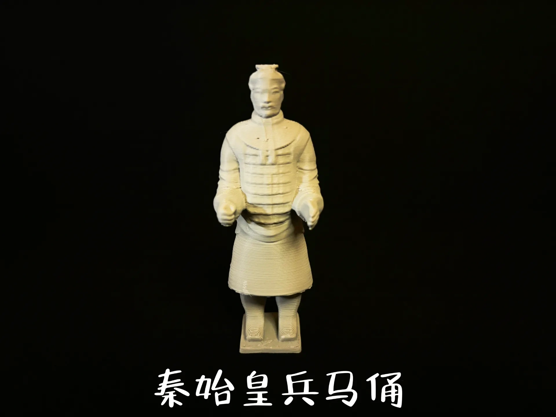 Model of Terra Cotta Warriors Warriors Sculpture by Black or white ...