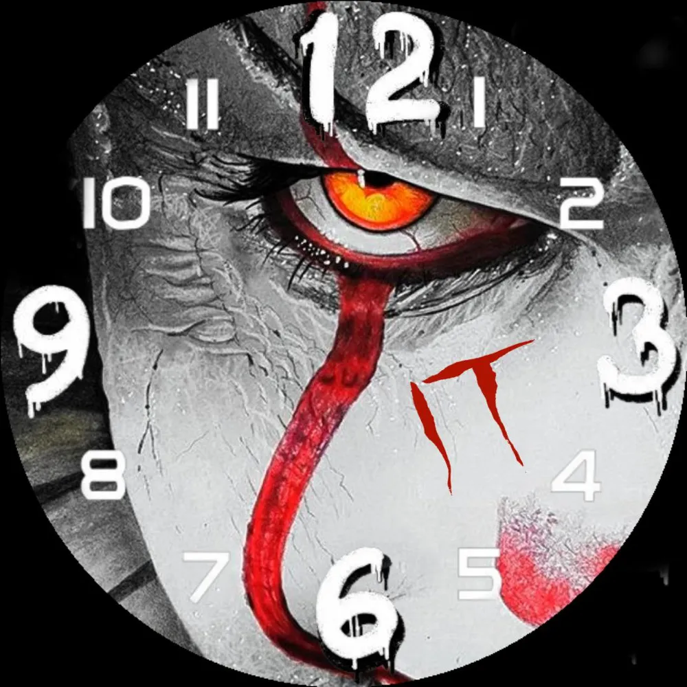 Hueforge clown clock by Kheev_Fpv - MakerWorld