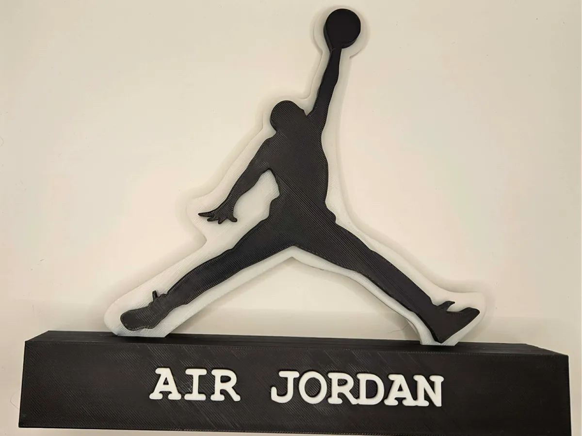 Air Jordan Shelf/Desk Display - Free 3D Print Model - MakerWorld