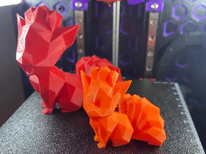 Low poly Vulpix - Free 3D Print Model - MakerWorld