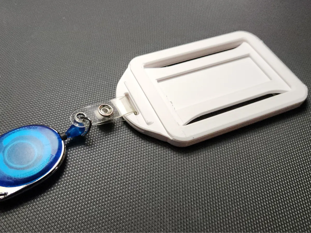 ID Badge And Card Holder - Free 3D Print Model - MakerWorld