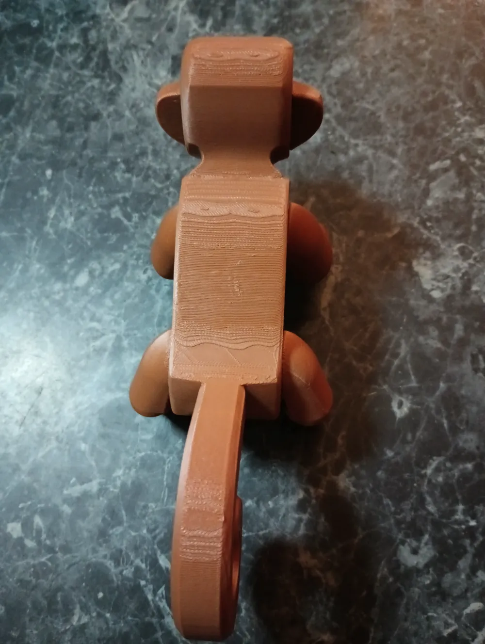 5:1 Big Brick Monkey - Body Only - Free 3D Print Model - MakerWorld