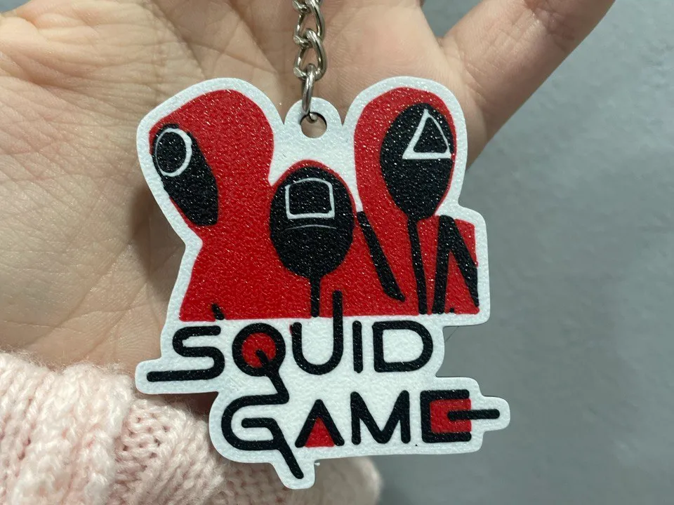 Keychain squid game by kriativu 3D - MakerWorld