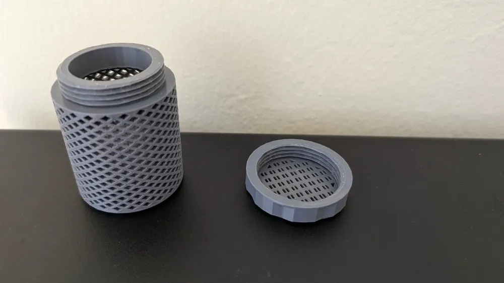 Inside Spool Silica Gel Container (small beads) Remixed by ...