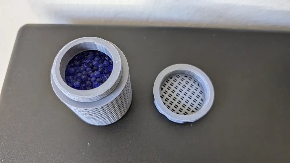 Inside Spool Silica Gel Container (small beads) Remixed by ...
