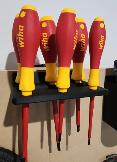Screwdriver holder by ryandickenson11 - MakerWorld