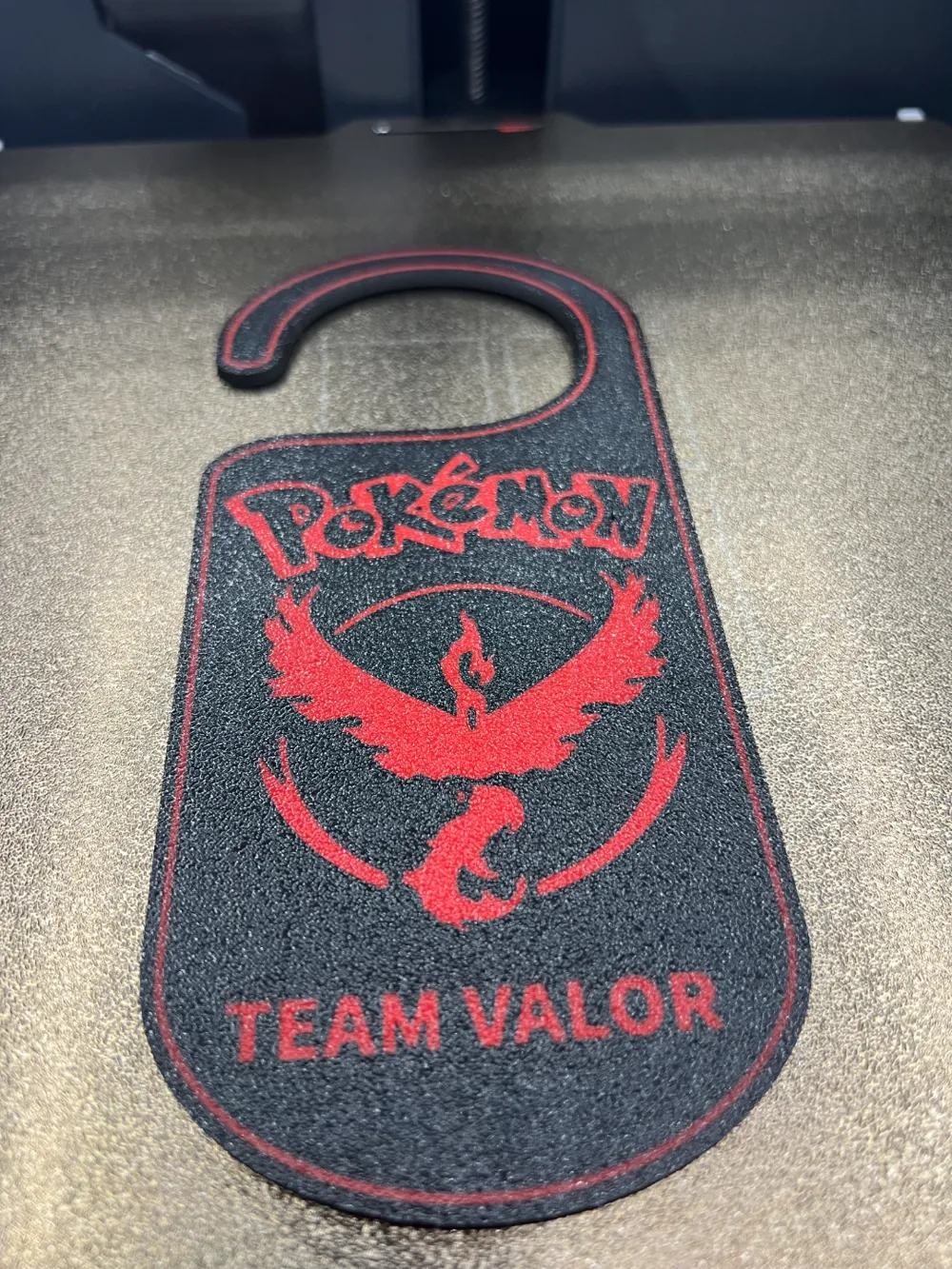 Pokémon Go Team Valor Door Sign by 3Dprinting4fun - MakerWorld