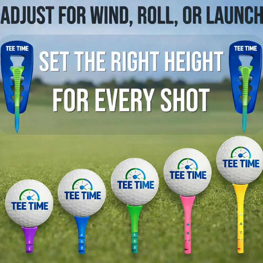 Tee Time - Height Right - Golf Tee Height Control - Free 3D Print Model ...