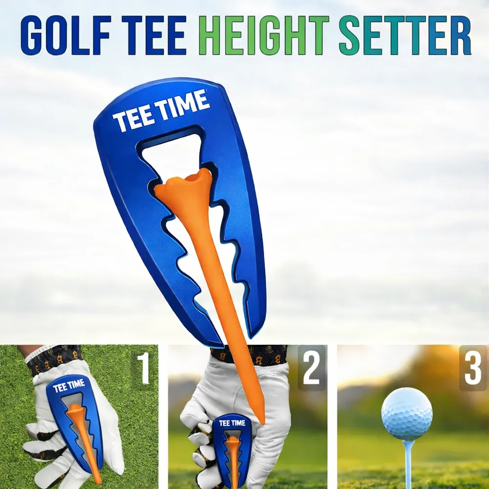 Tee Time - Height Right - Golf Tee Height Control - Free 3D Print Model ...