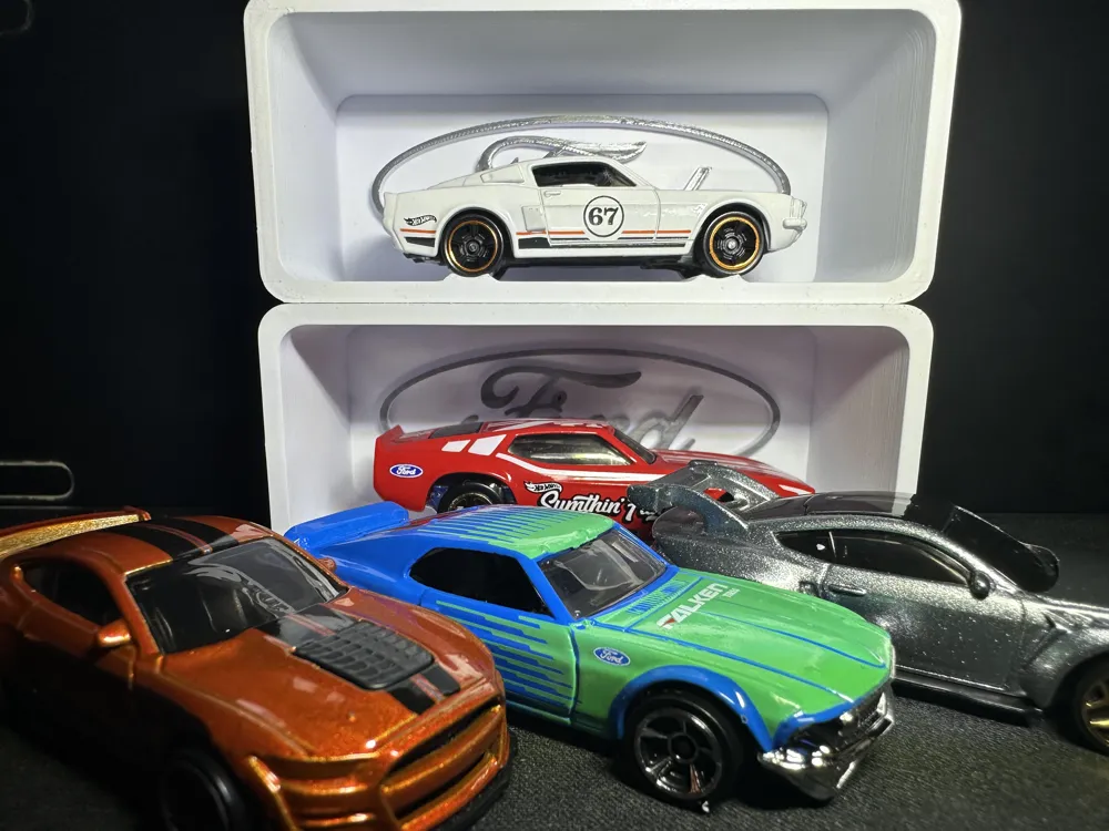 HotWheels Shelf and Desk Display Pods by aljpyrke MakerWorld: Download ...