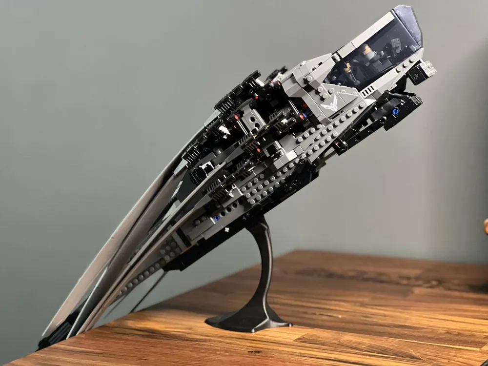 Brick Ship Display stand Starwars by Beeverdan MakerWorld: Download ...