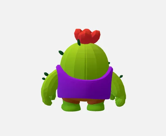 Spike Brawl Stars 3D Figure - Free 3D Print Model - MakerWorld