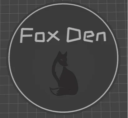Fox Den SIgn, No AMS needed by user_193524094 - MakerWorld