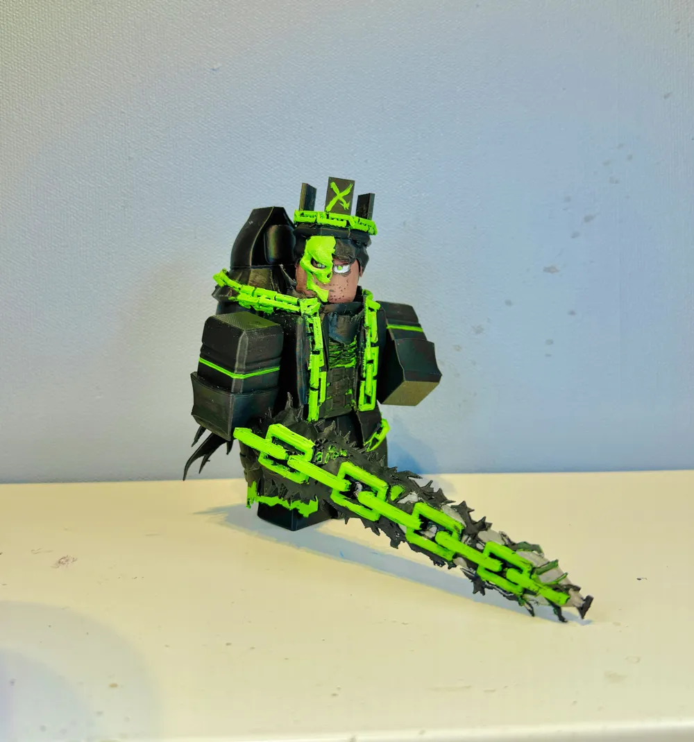 Articulated Hacklord 1x1x1x1 Forsaken - Free 3D Print Model - MakerWorld