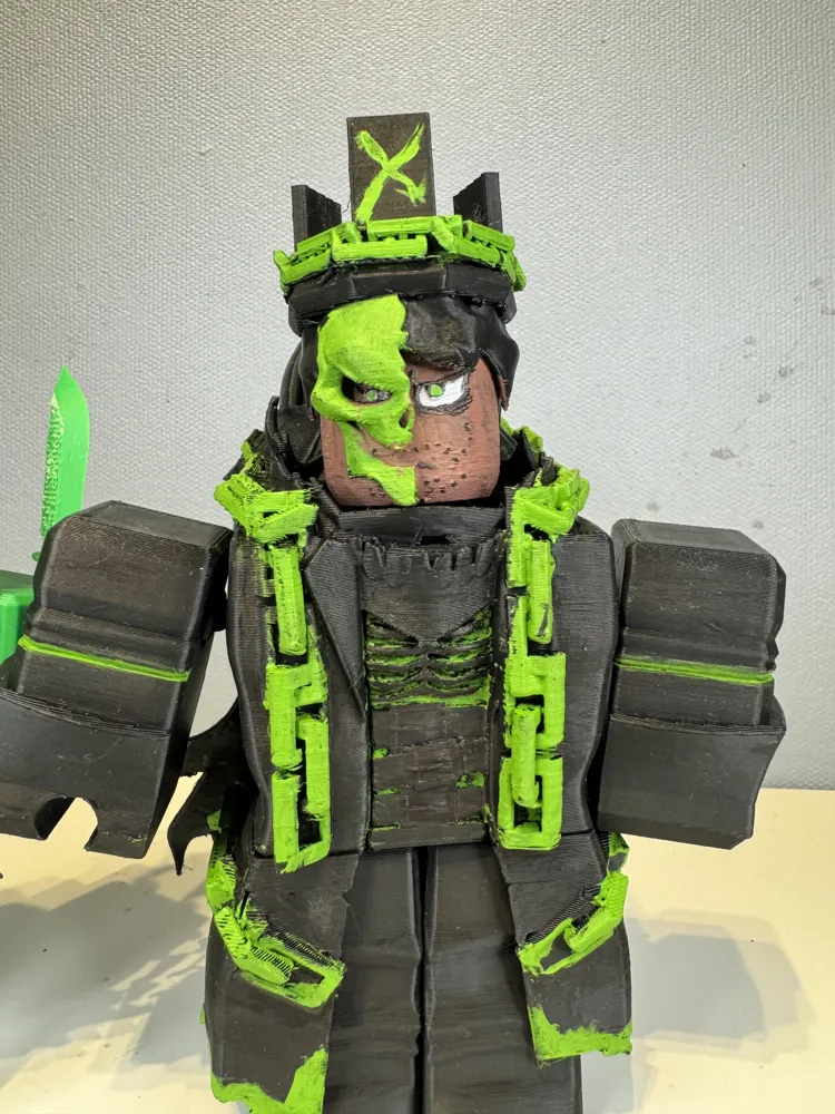 Articulated Hacklord 1x1x1x1 Forsaken - Free 3D Print Model - MakerWorld