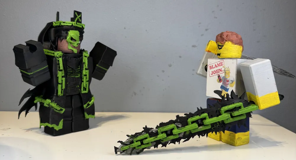 Articulated Hacklord 1x1x1x1 Forsaken - MakerWorld 3D Model | 3Drop