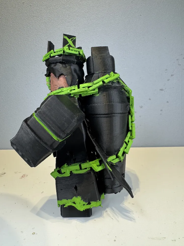 Articulated Hacklord 1x1x1x1 Forsaken - Free 3D Print Model - MakerWorld