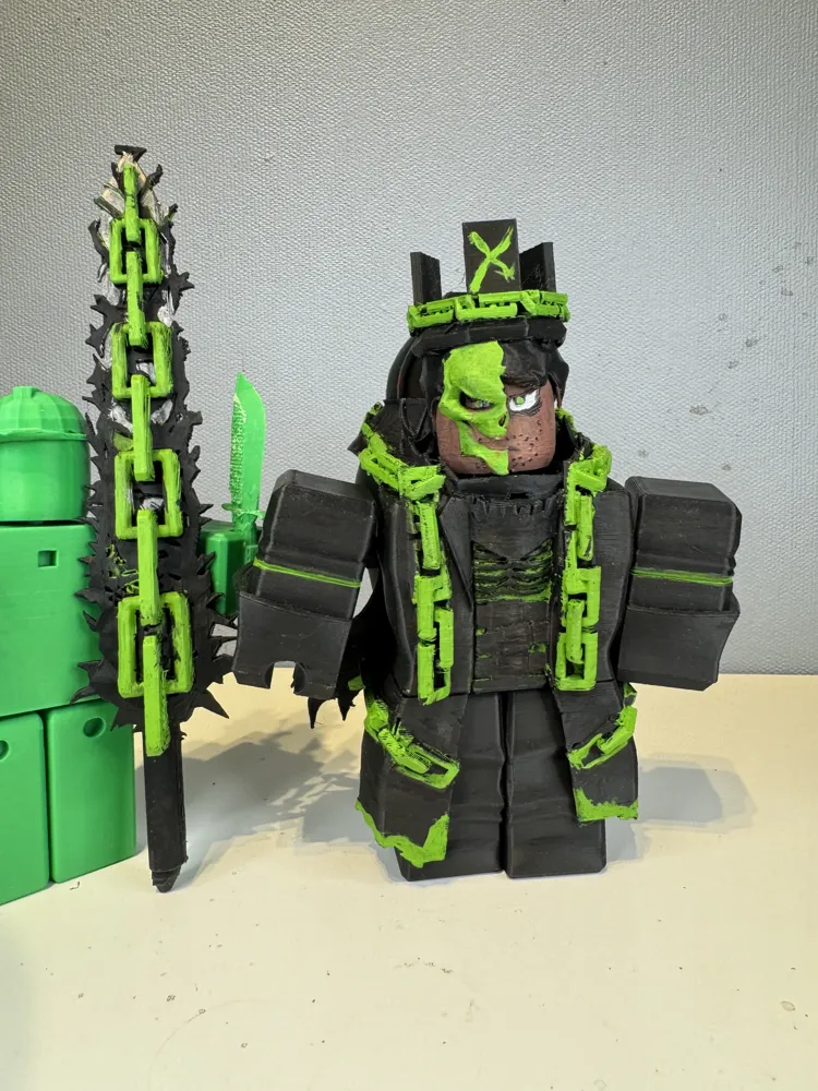 Hacklord Articulado 1x1x1x1 Forsaken - Modelo de impresión 3D gratuito ...