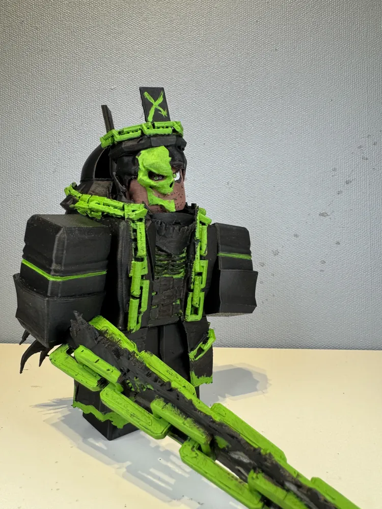 Articulated Hacklord 1x1x1x1 Forsaken - Free 3D Print Model - MakerWorld
