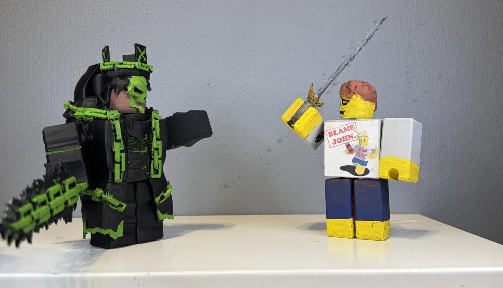 Hacklord Articulado 1x1x1x1 Forsaken - Modelo de impresión 3D gratuito ...