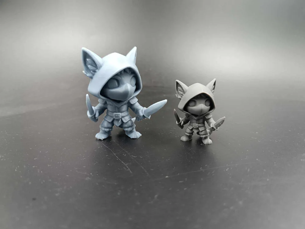 Miniature Wargaming - Fox Assassin - DnD - TTRPG - Free 3D Print Model ...