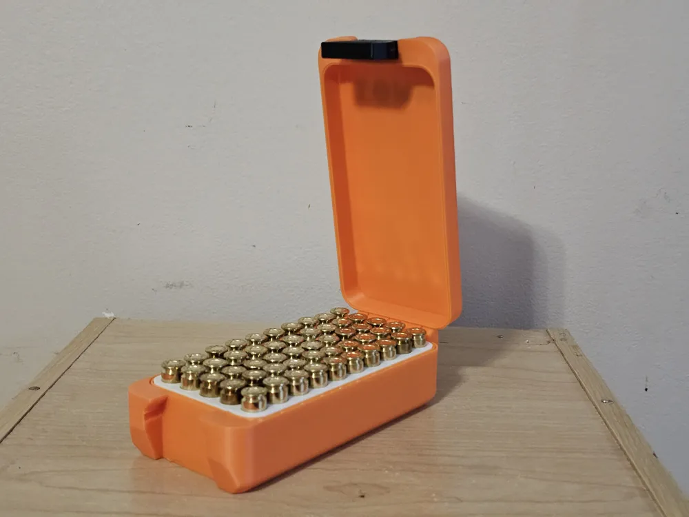 10mm Ammo Box - 50 Rounds - Free 3D Print Model - MakerWorld