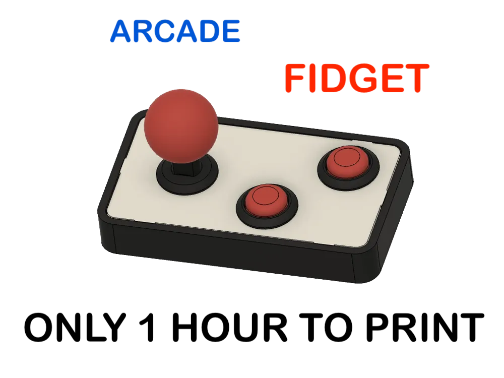 Arcade fidget by Lossamoal - MakerWorld