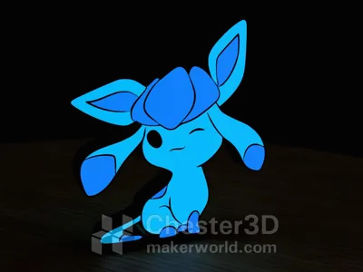 Togepi Pokemon LED Lamp by Chester3D - MakerWorld