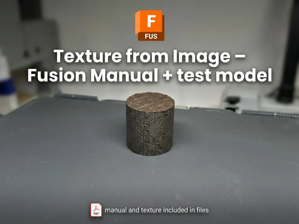 Texture à partir d'une image – Manuel Fusion + modèle de test - Modèle ...