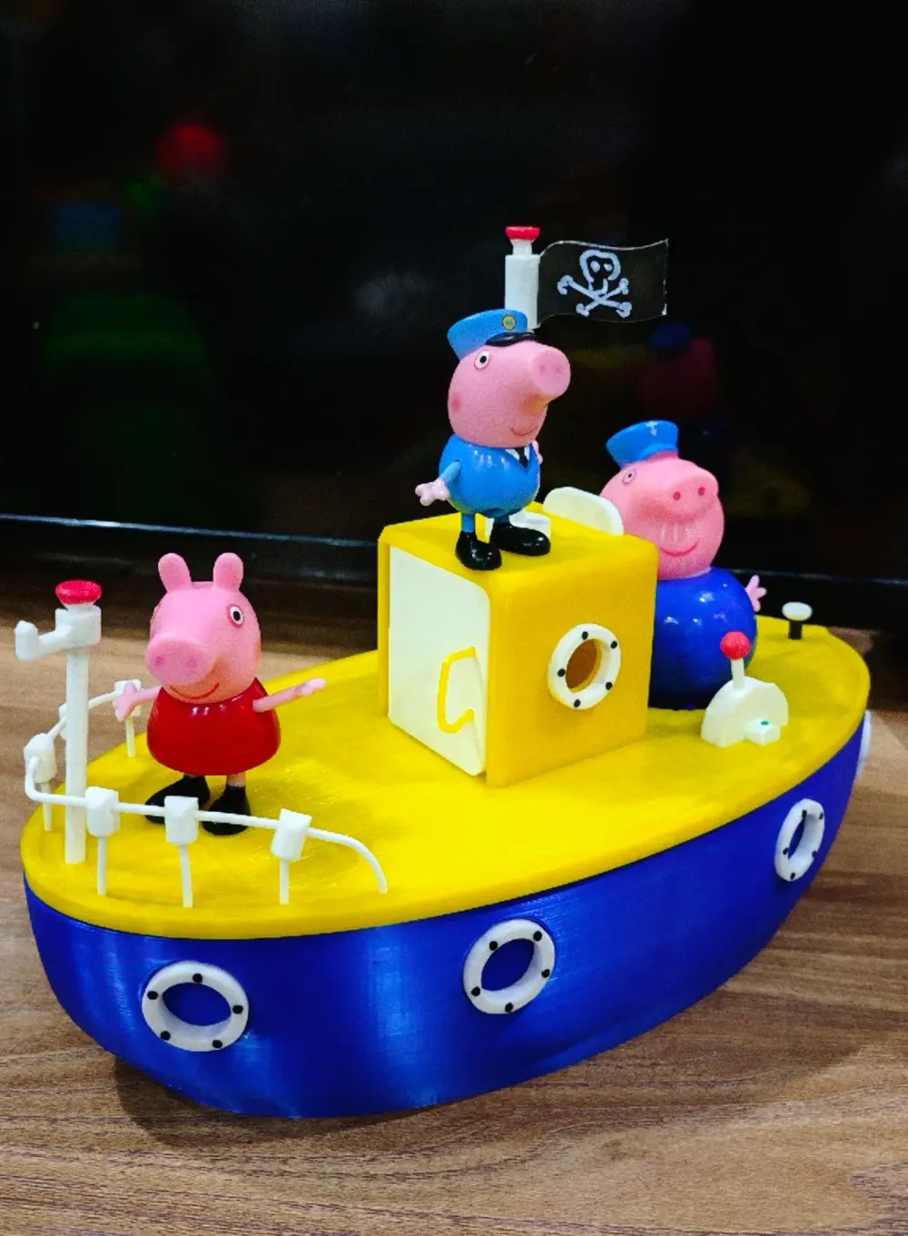 Peppa Pig ship, Grandpa Pig's Boat (Multi-part, Multi-color) - Free 3D ...