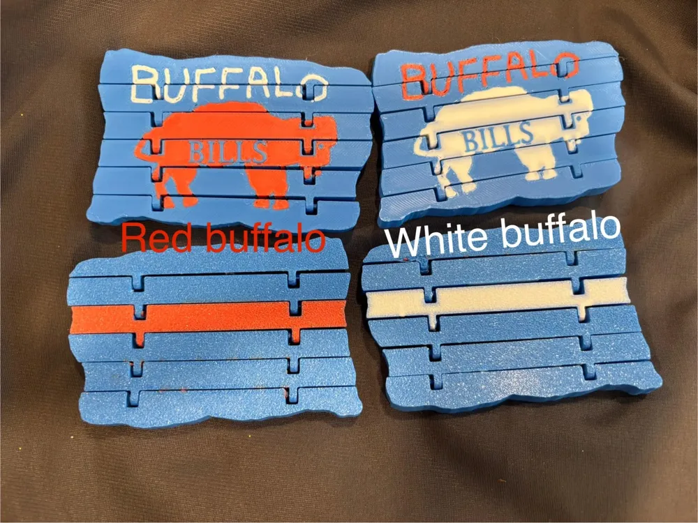 buffalo bills flexible flag by wolverlogan - MakerWorld