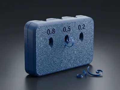 Edge Finishing Tool (0.2mm - 0.5mm - 0.8mm) - Free 3D Print Model ...