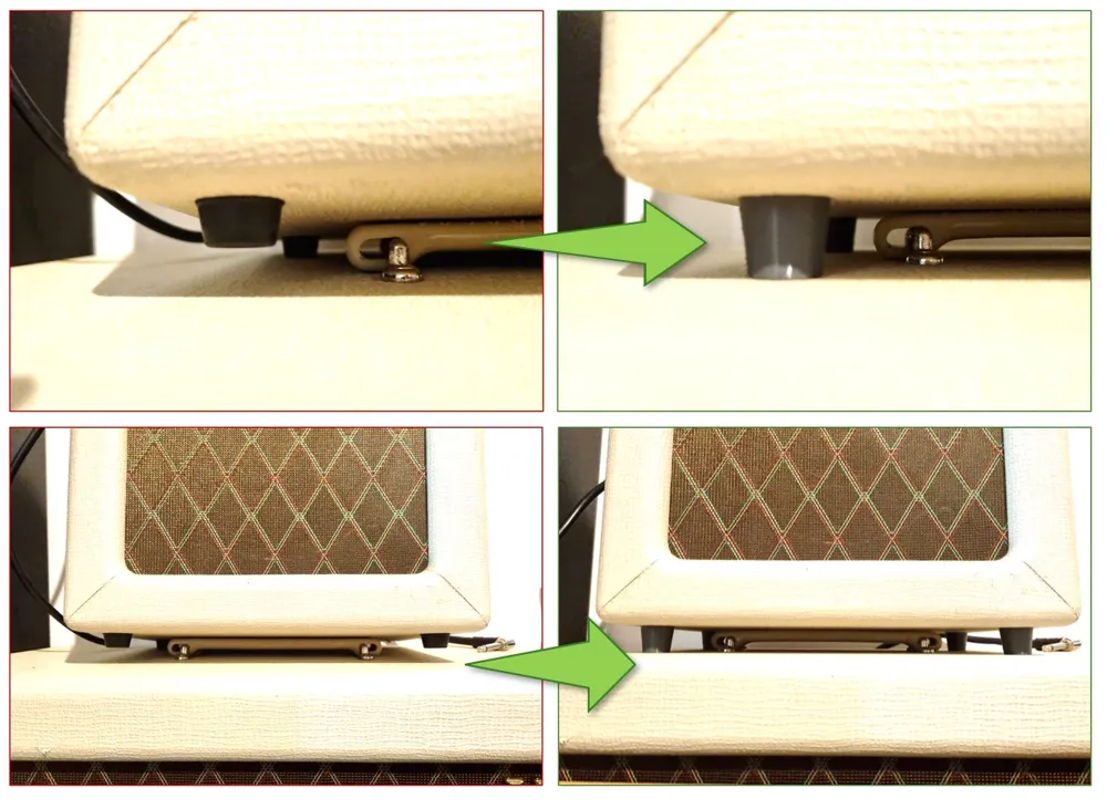 Raised amplifier feet by Pini0N - MakerWorld
