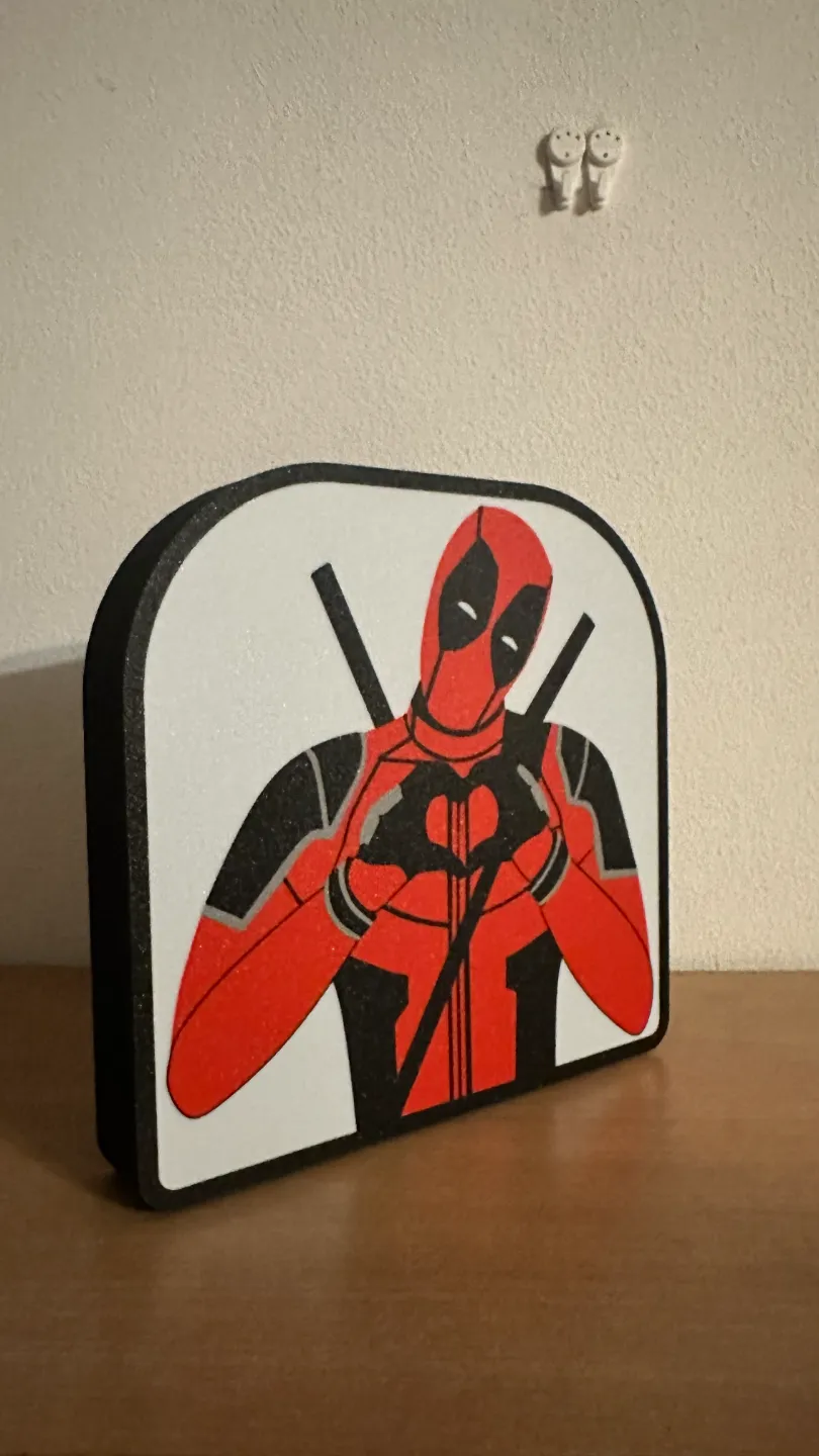 DEADPOOL LIGHTBOX by MICHAL_3Dtisk - MakerWorld