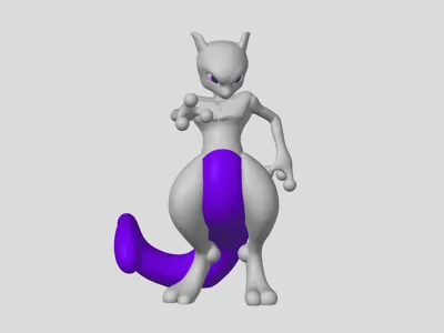 Mewtwo Multicolor by entroisdimensions_figurine MakerWorld: Download ...