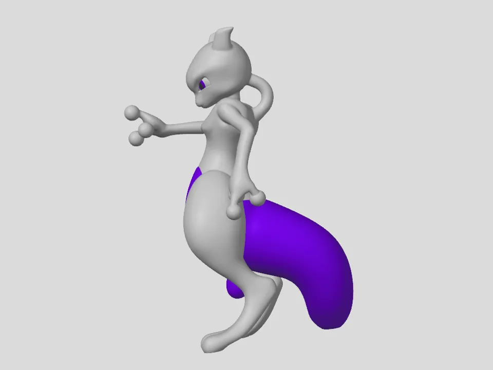 Mewtwo Multicolor by entroisdimensions_figurine MakerWorld: Download ...