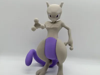 Mewtwo Multicolor by entroisdimensions_figurine MakerWorld: Download ...