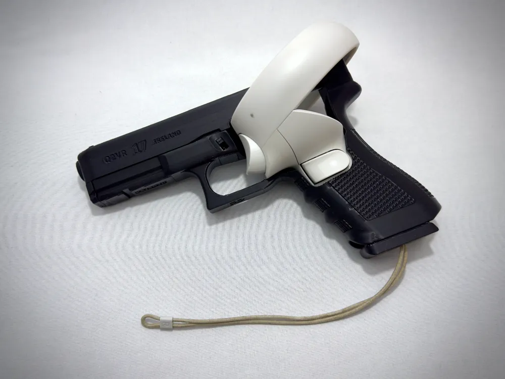 Pistol Grip Quest 2 VR 17 Meta - Full Grip by K3Design MakerWorld ...