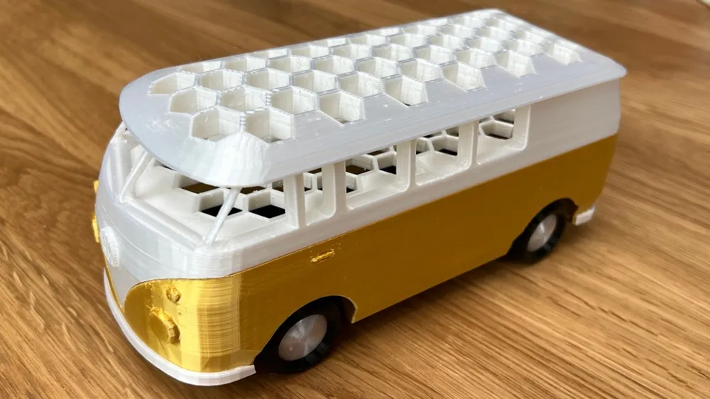 VW Van pen holder (full set) - Free 3D Print Model - MakerWorld