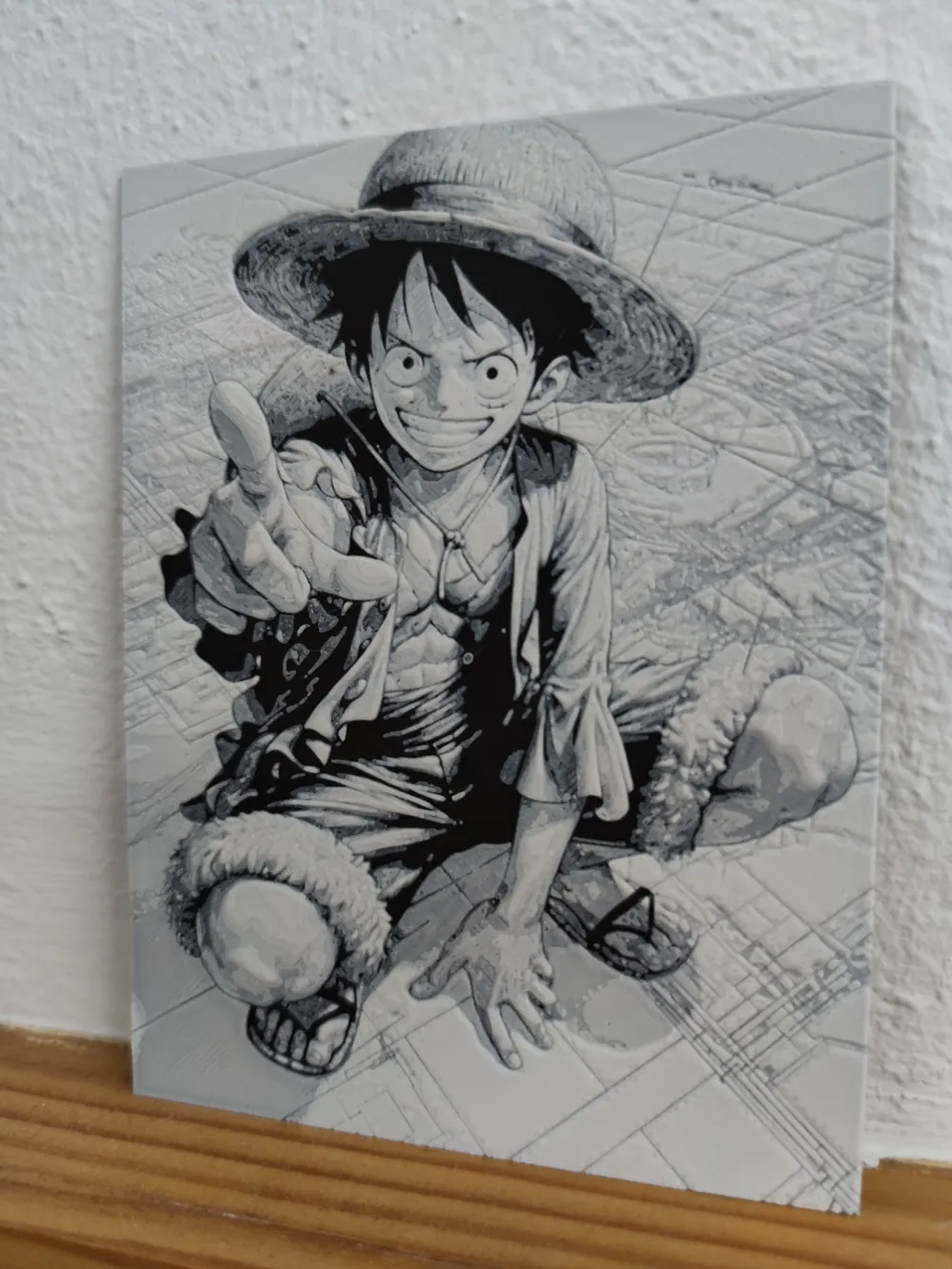 Hueforge Luffy (One piece) by Litolunar - MakerWorld