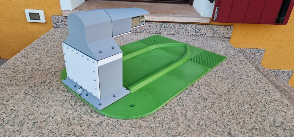 Arduino robotic lawnmower charging base by marcobedendo78 - MakerWorld
