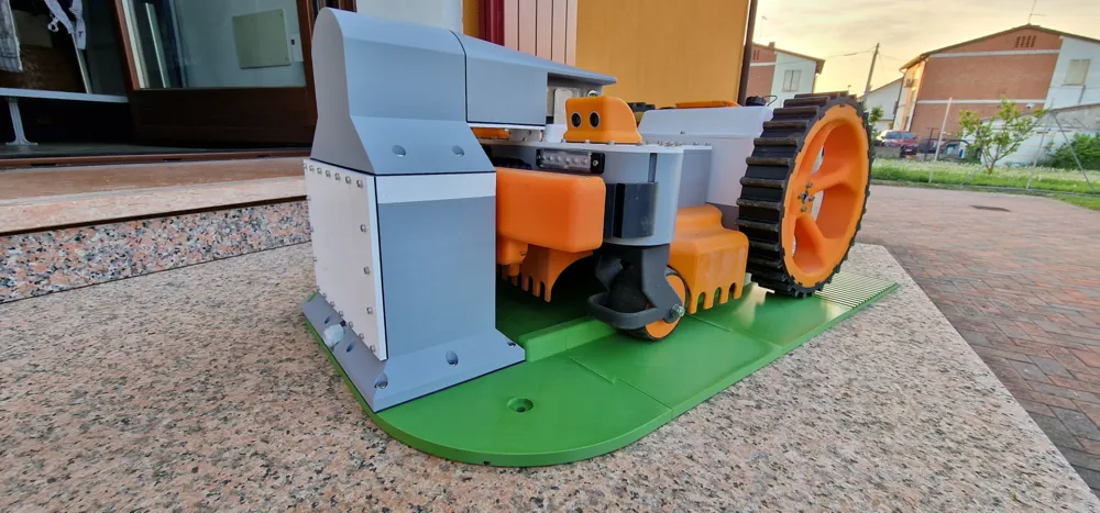 Arduino robotic lawnmower charging base by marcobedendo78 - MakerWorld