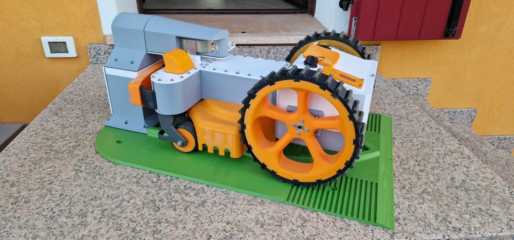 Arduino robotic lawnmower charging base by marcobedendo78 - MakerWorld