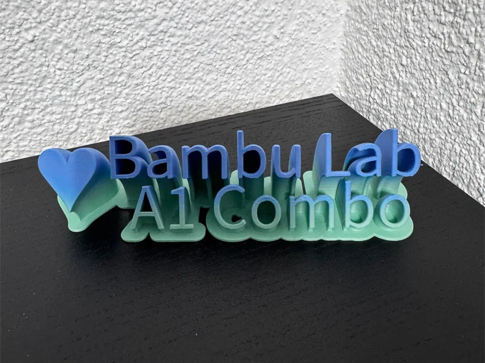 Bambu Lab A1 Combo Sign by 3DGlucki - MakerWorld