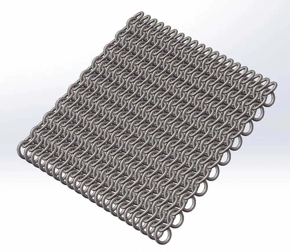 Chainmail Sheet - Free 3D Print Model - MakerWorld