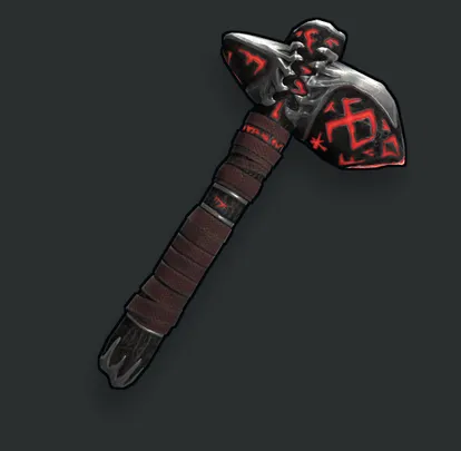 Rust - Axe from Hell - Free 3D Print Model - MakerWorld